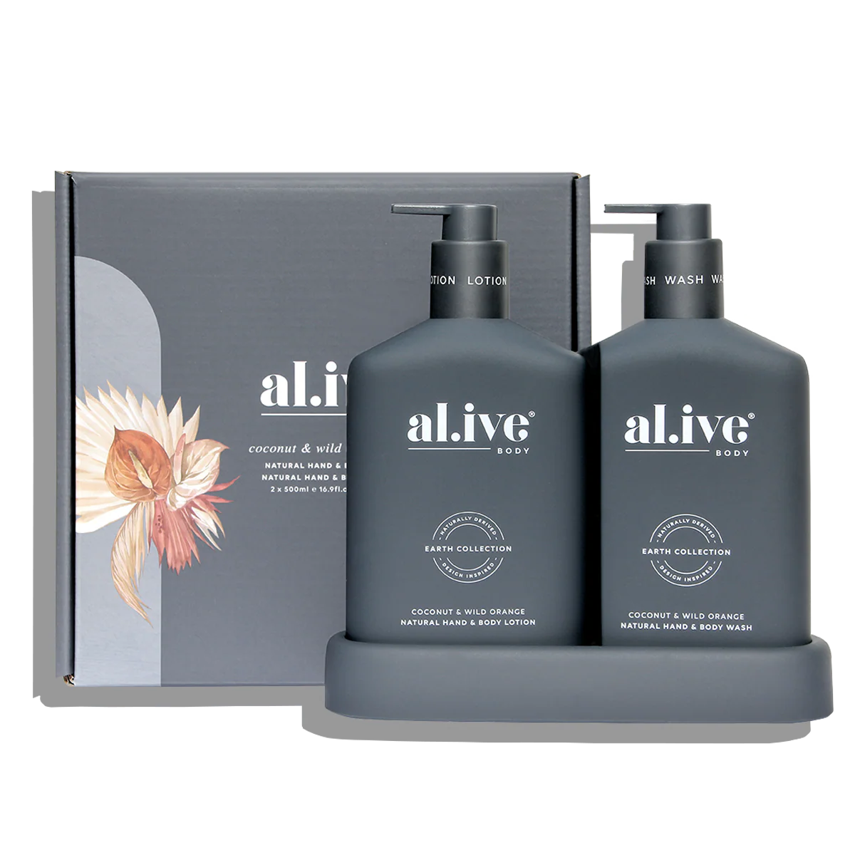 al.ive body - Wash & Lotion Duo - Coconut & Wild Orange - Mill & Hide
